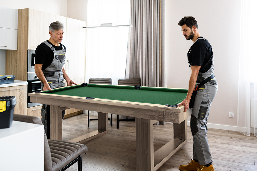 How to Move a Pool Table on Your Own